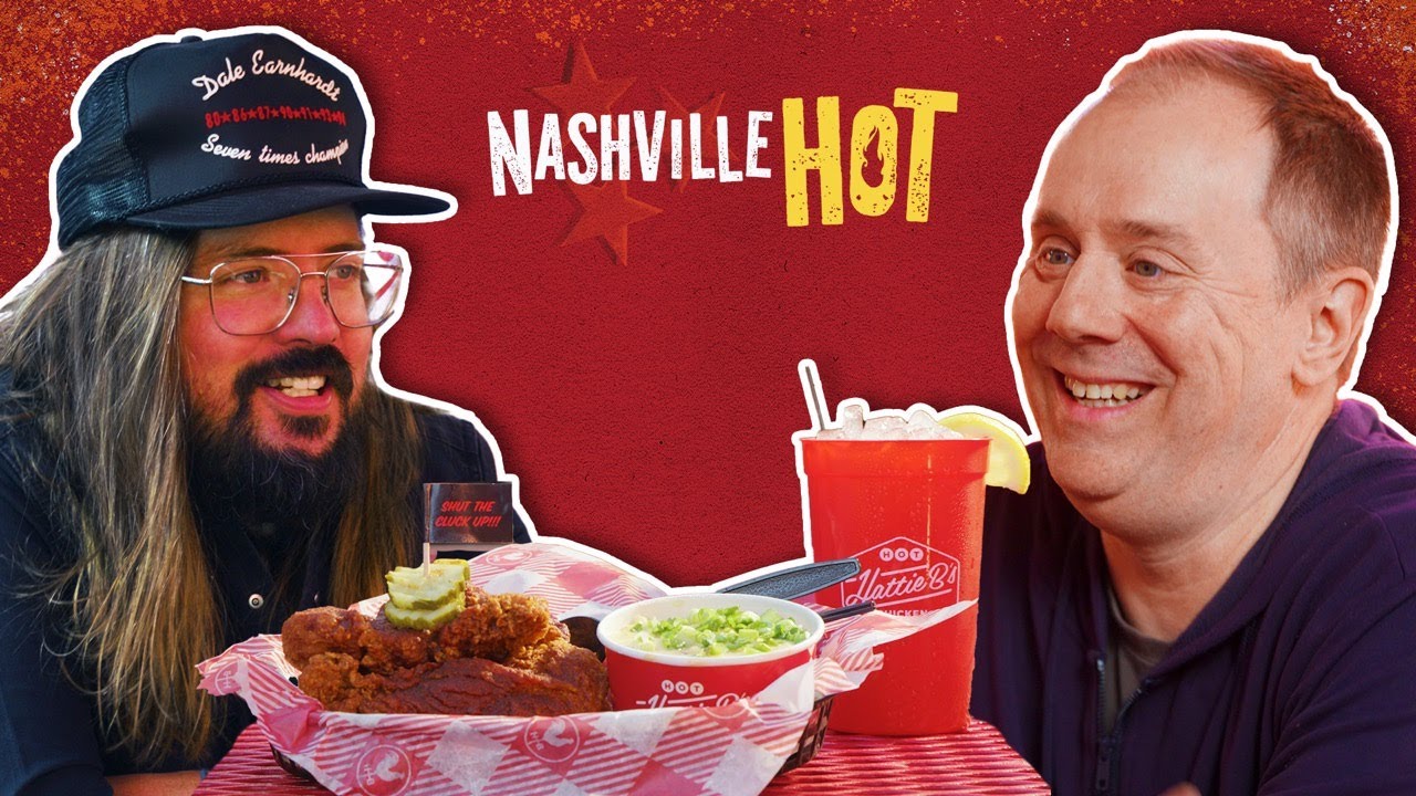 Dusty Slay & Brian Bates Face Fiery Chicken Challenge | Nashville Hot ...